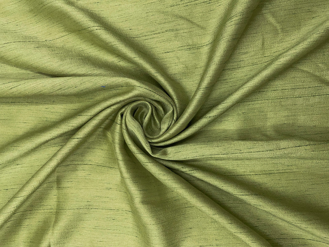 Pista Green Plain Nysaa Silk Fabric (Per Meter - Rs 112 )